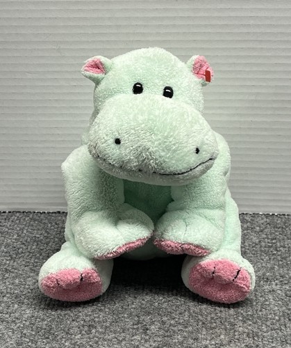 Ty Pluffies Tubby the Hippo 9" Plush Mint Green 2002 Tylux | eBay
