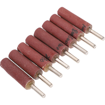 8pcs Porting Head Cylinder Head Porting Kit Grinding Wheel Sandpaper ...