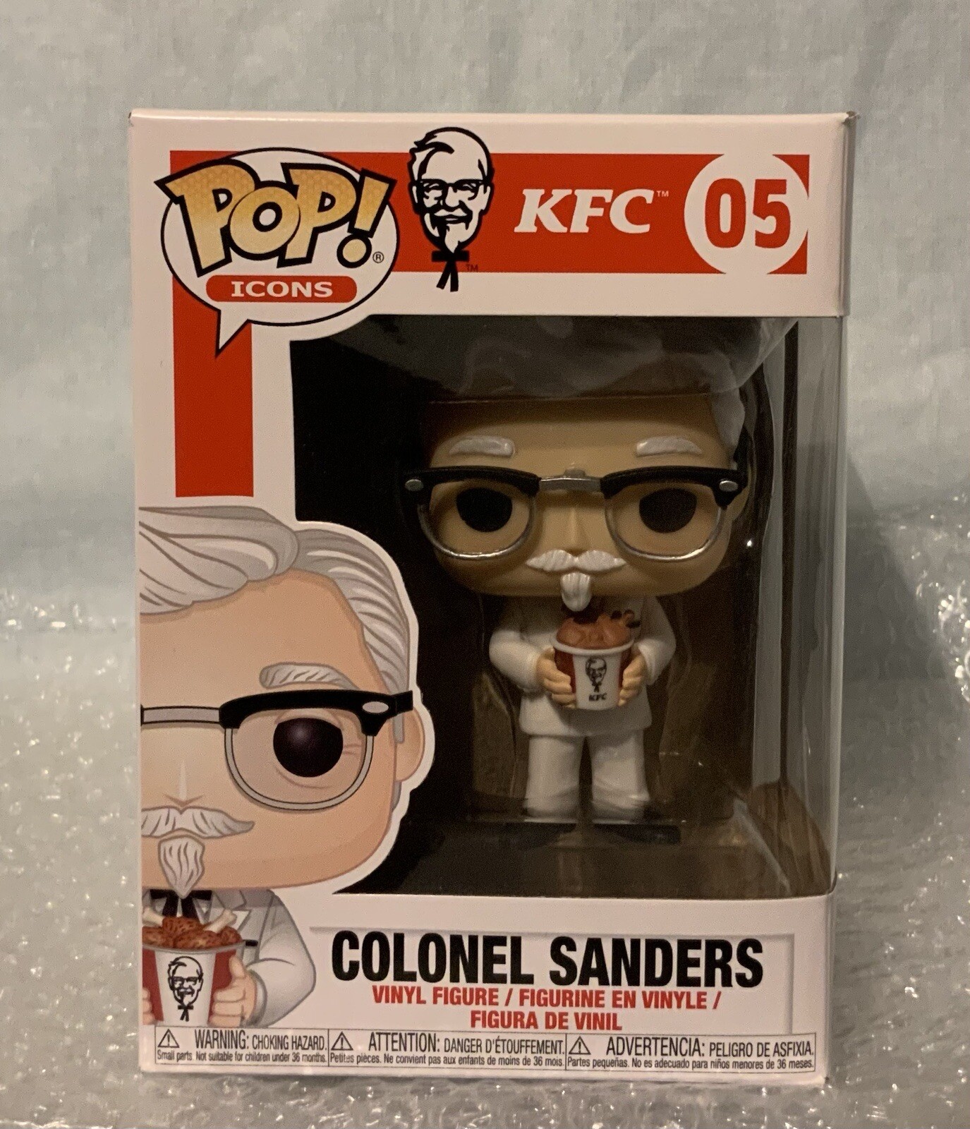 Pop+Icons+KFC+05+Colonel+Sanders+Figure+Funko+68025 for sale online | eBay