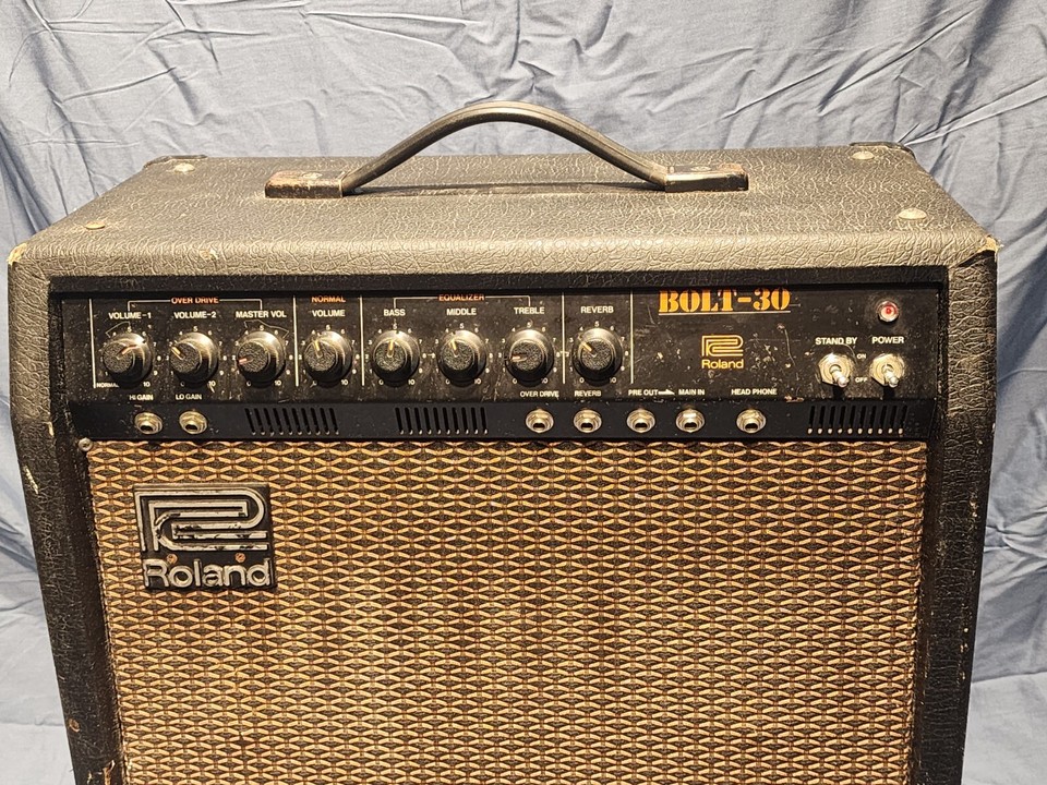 Vintage Roland Bolt 60 Tube Guitar Combo Amplifier AS IS PARTS REPAIR ...