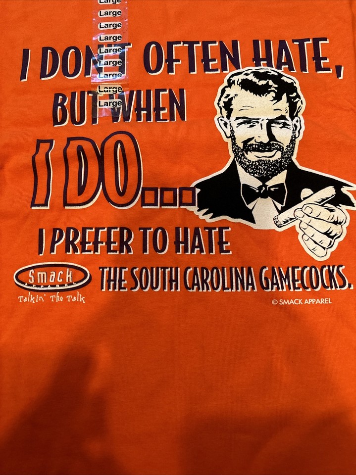 Clemson Tigers Football T-Shirt NWT Size Large NWT! I Hate The ...