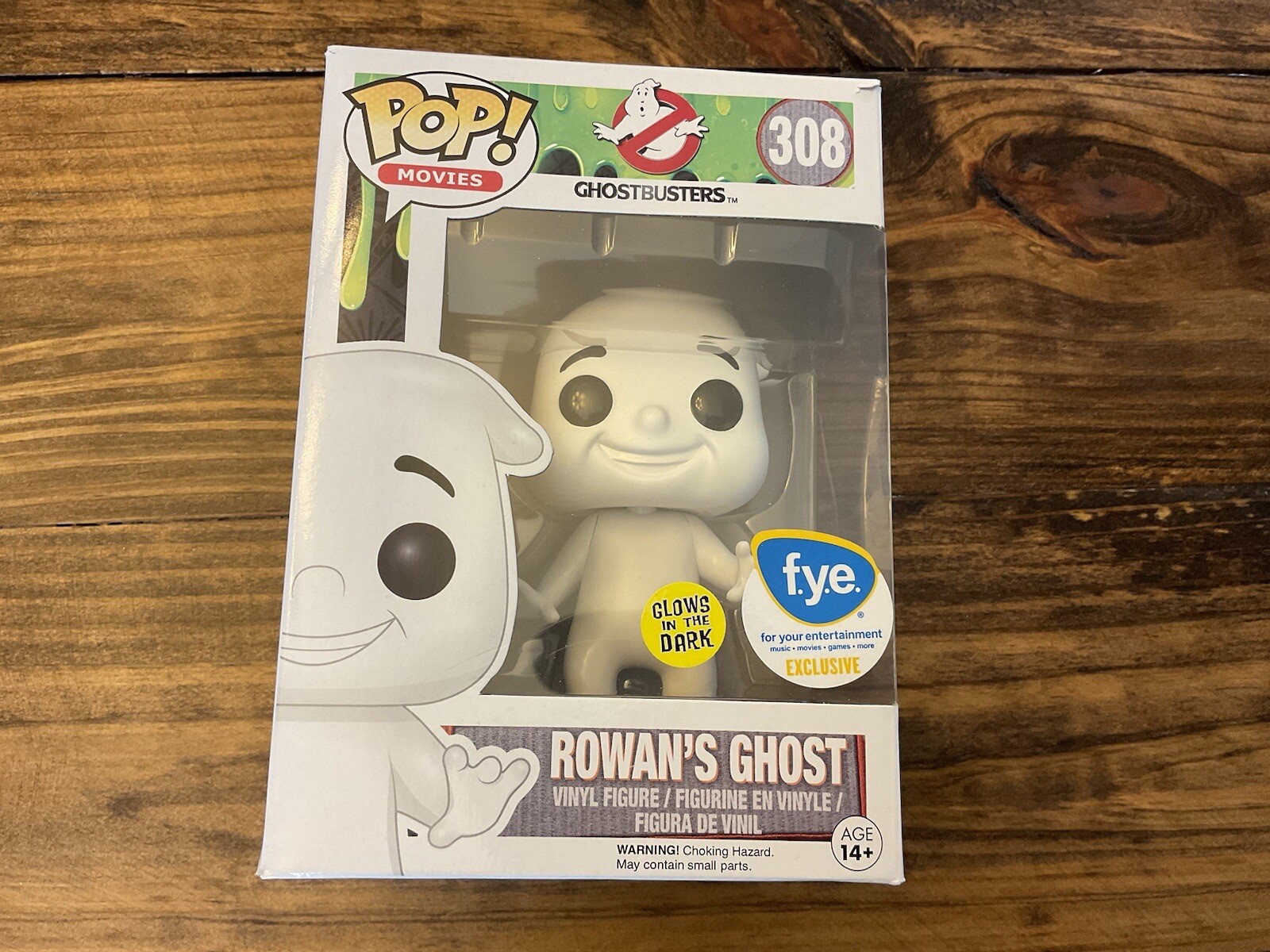 Pop! Movies Ghostbusters 308 Rowan's Ghost Vinyl Figure - FYE Exclusive ...