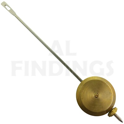 Clock Pendulum Universal Brass Bob Adjustable Wall Clocks Mantle Part 7 ...