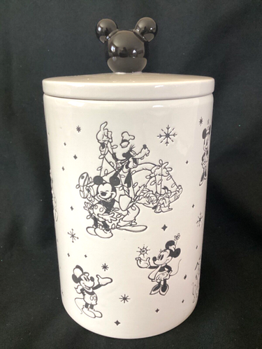 NEW Disney Mickey Mouse & Friends Minnie Goofy Holiday Cookie Jar ...