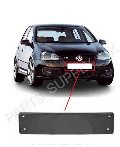 NEW FOR VW GOLF V MK5 GTI 2003 - 2009 FRONT NUMBER PLATE HOLDER BRACKET ...