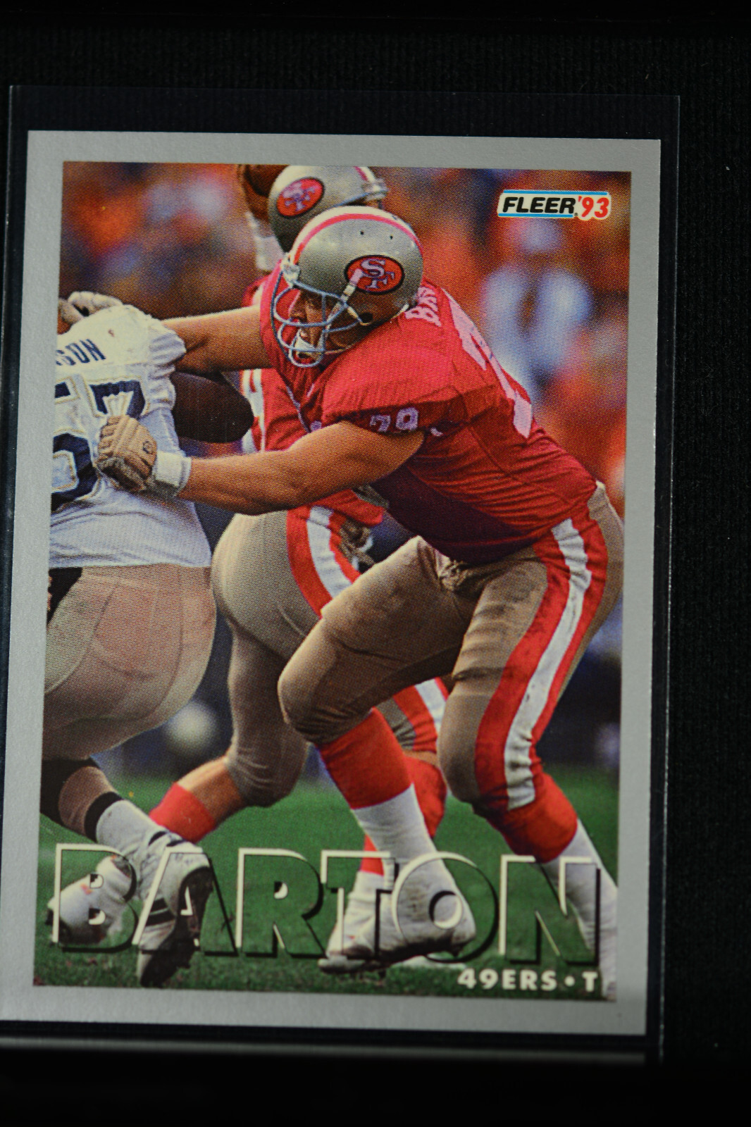 1993 Harris Barton San Francisco 49ers Fleer #288 EX-Mint | eBay