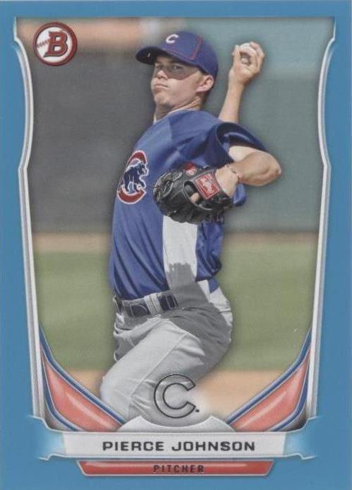 2014 Bowman - Prospects Pierce Johnson #BP24 Blue /500 (RC) for sale ...
