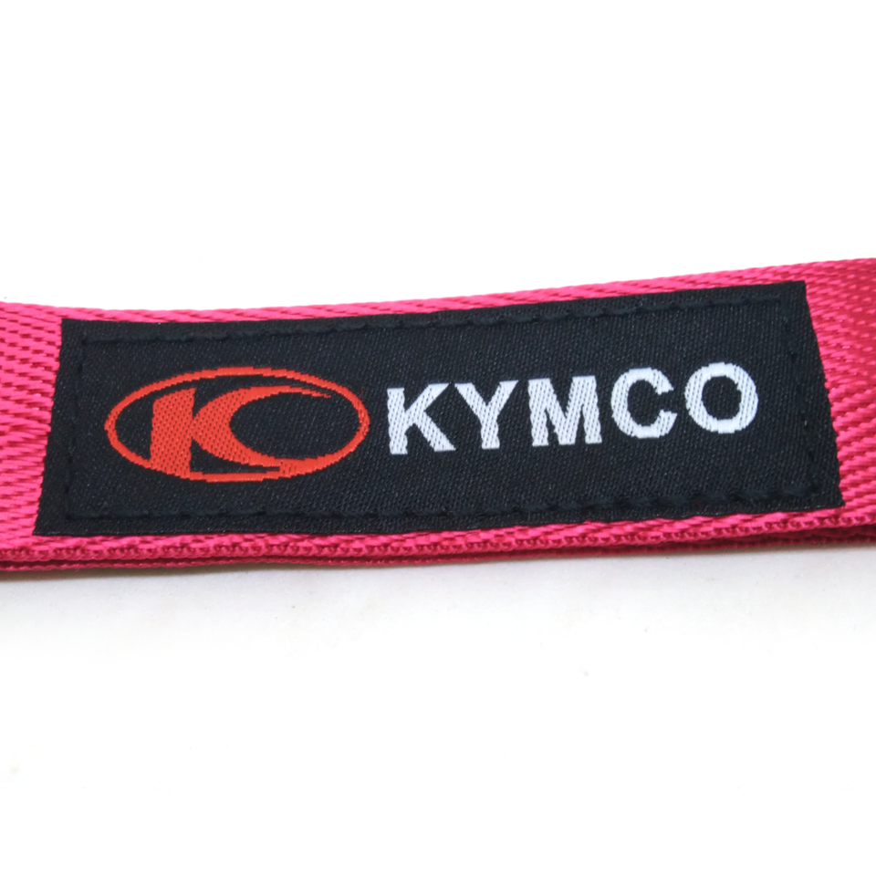 Kymco Keyring Keychain with Wrist Strap Car Logo Mens Carabiner FOB ...