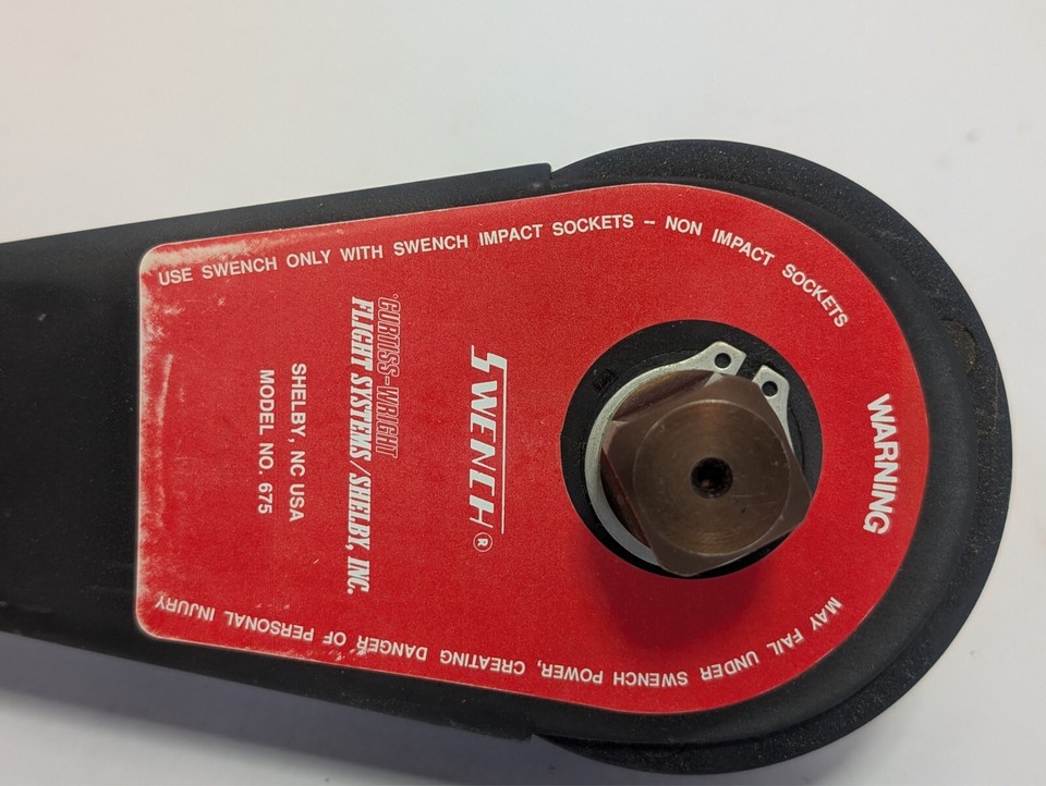Swench 675 Manual Impact Wrench Curtiss-Wright Shelby 5120-21-901-6295 ...