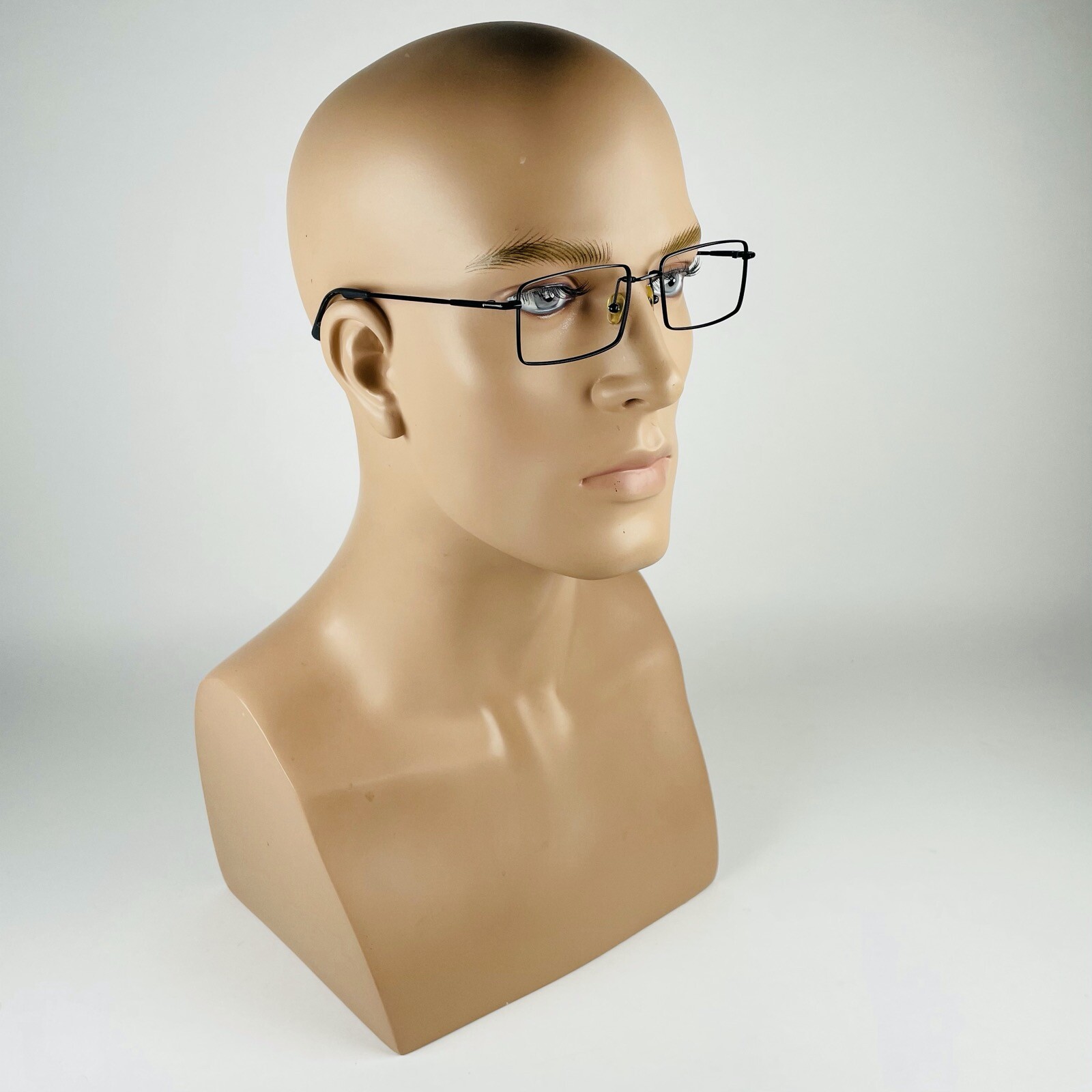 VISION EXPRESS eyeglasses BLACK SQUARE glasses frame MOD: MEM04 | eBay UK