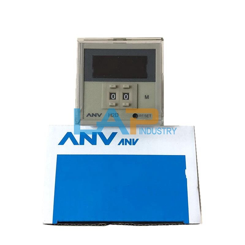 1PCS NEW FOR ANV Digital Time Relay H2D H2D-3 99M 100-240VAC ...