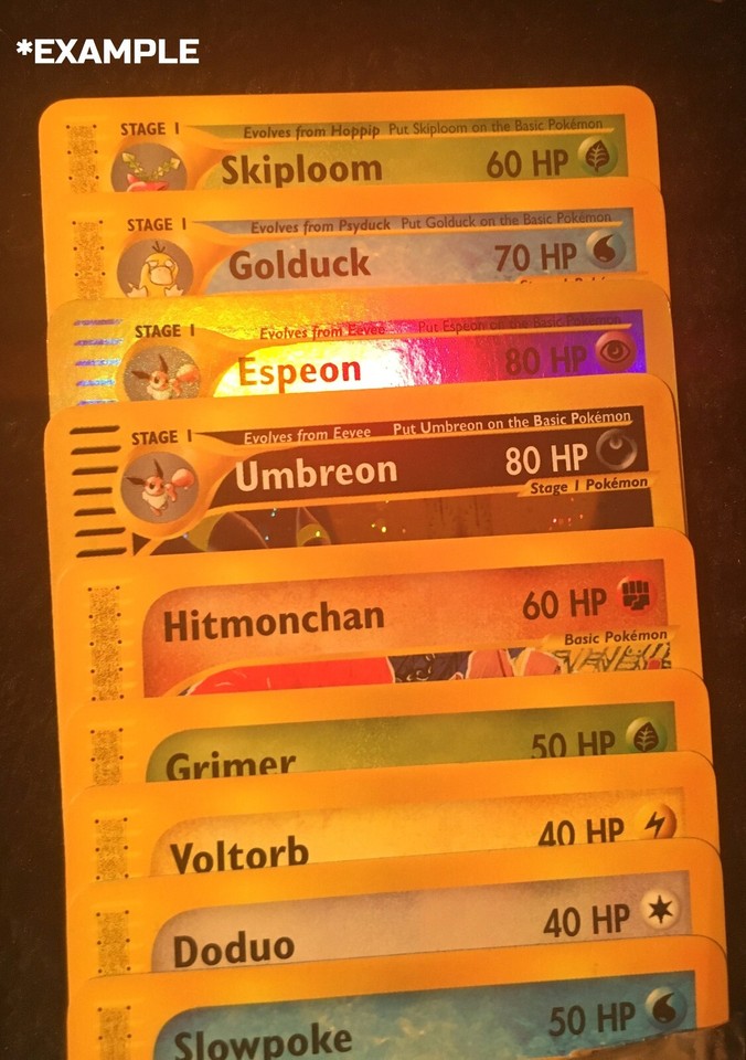 Pokemon Aquapolis Premium Booster Pack | Guaranteed Holo (H1 to H32 or ...