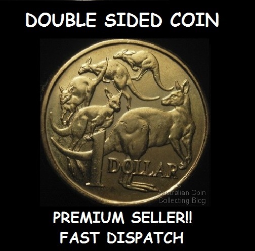DOUBLE SIDED AUSTRALIAN DOLLAR COIN - DOUBLE HEADED or DOUBLE TAILED ...