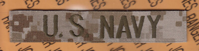 USN United States Navy U.S.NAVY name tape ~5.5" patch H | eBay