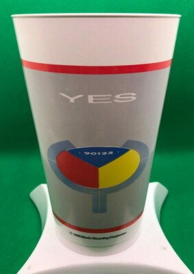 Rare Vtg Mac's Canada 1983 YES 90125 Rock Cups Slurpee Coke Cup | eBay
