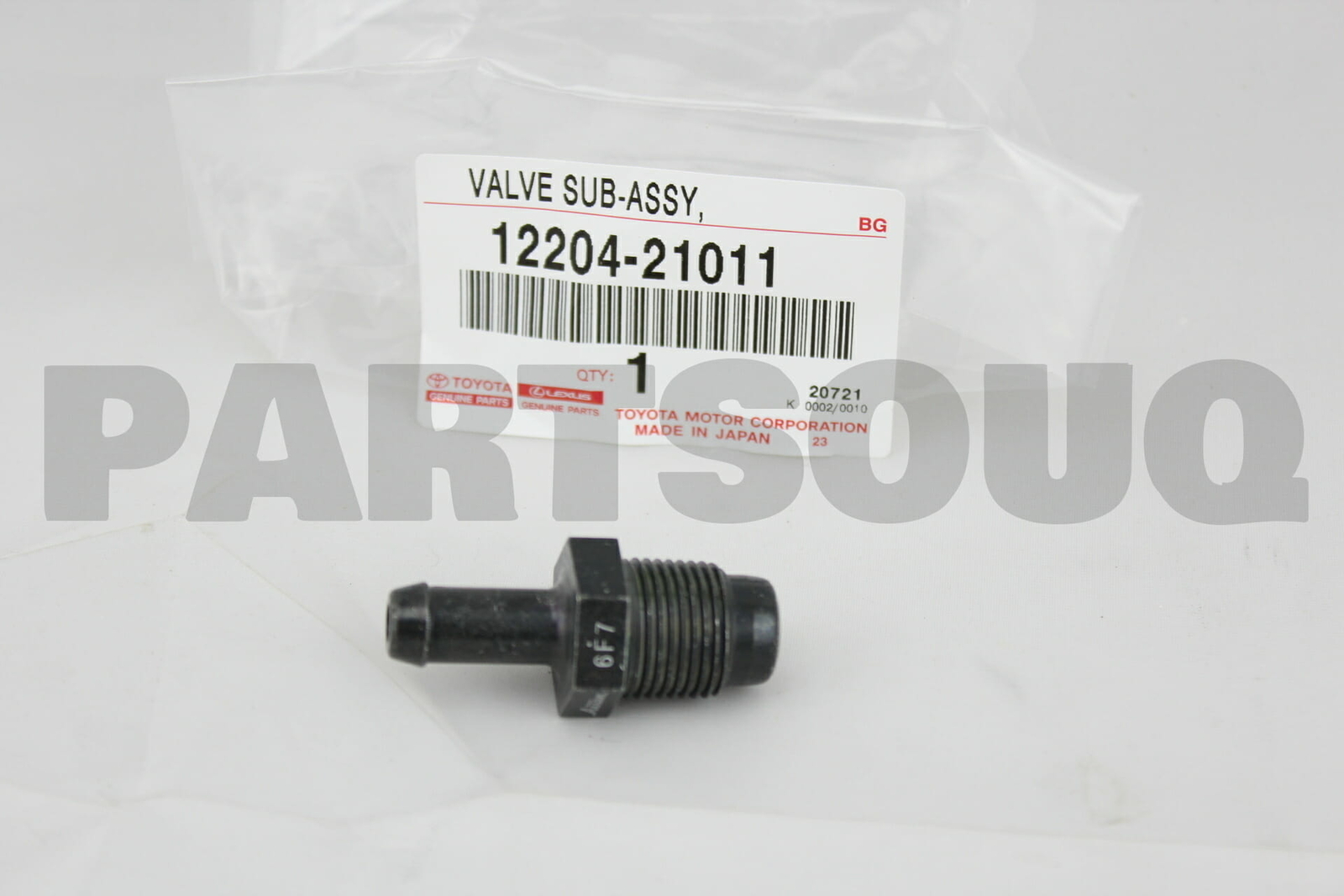 1220421011 Genuine Toyota VALVE SUB-ASSY, VENTILATION 12204-21011 | eBay