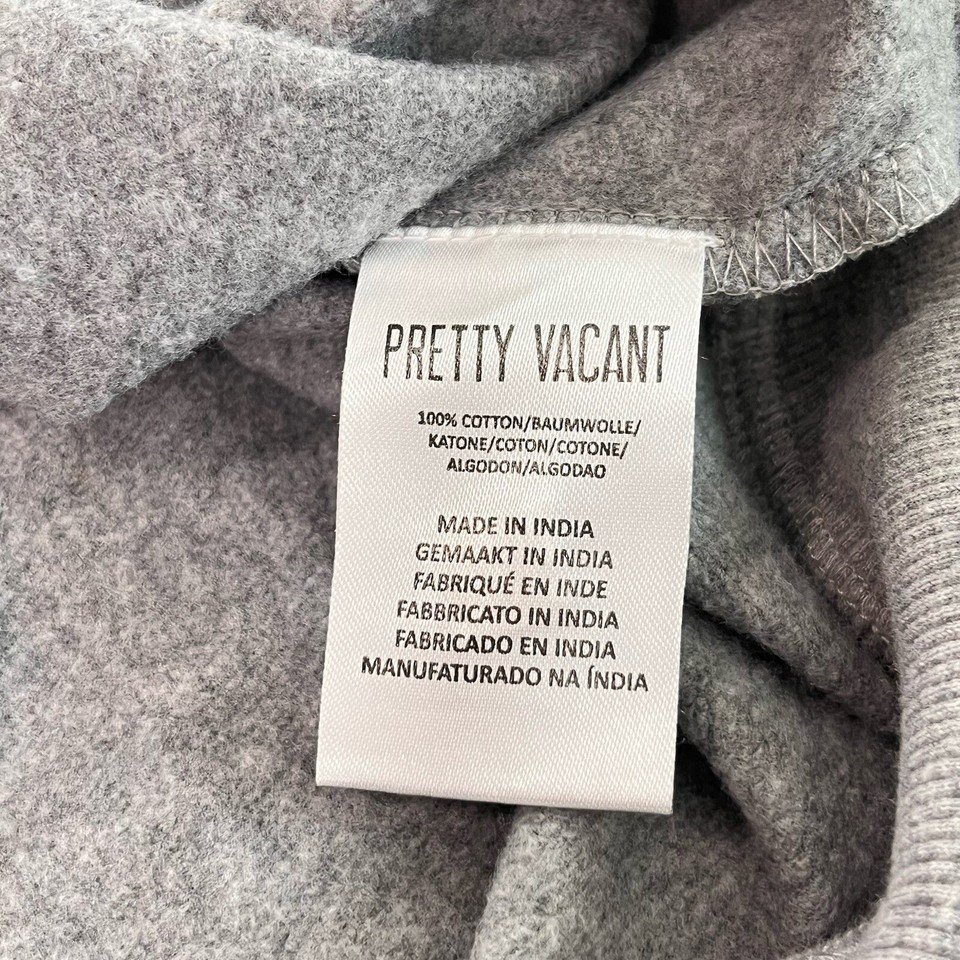 NWT ModCloth Pretty Vacant Kitchy Cat Embroidered Sweatshirt 3X Grey ...