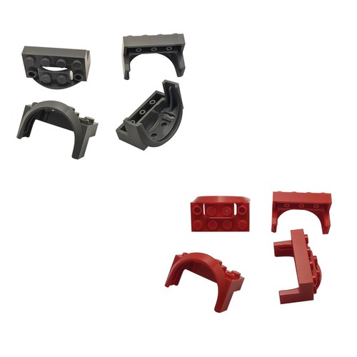 3387 Garde-boue Véhicule LEGO 4x2.5x2 avec Arc Rond - Couleur ...