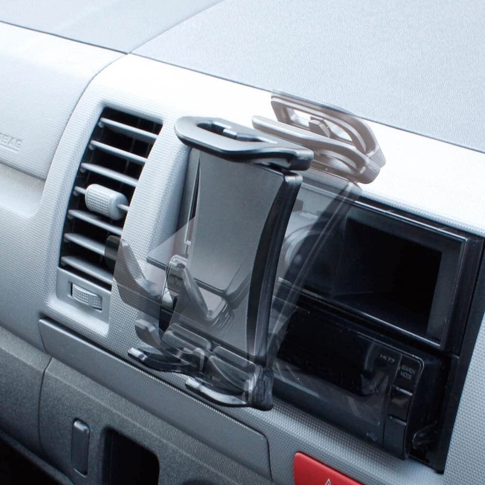 Tsuchiya Yac DIN BOX Smartphone Tablet Holder VP-D13 Black Fast ...