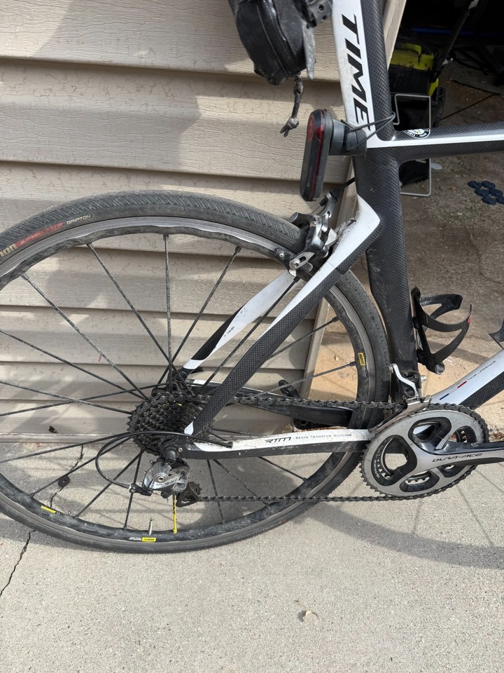 Time Skylon Road Bike Size Medium, Mechanical Dura Ace, Mavic Kysrium ...