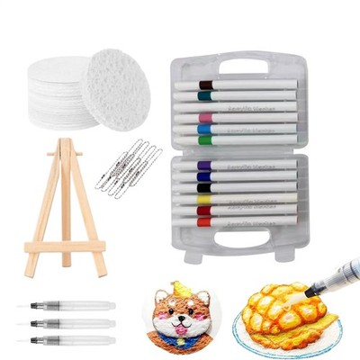 Texture Art Kit Foam Texture Painting Paper Drawing Set Learning Games ...