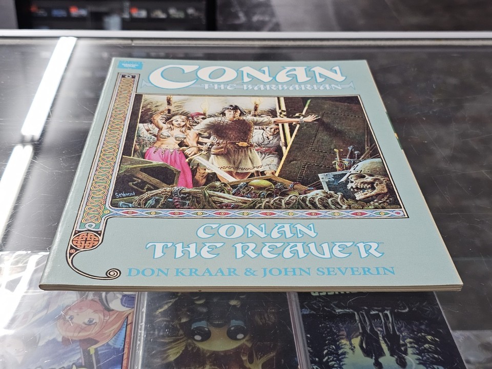 Marvel Comics Conan the Barbarian: Conan the Reaver Graphic Novel 1987 ...