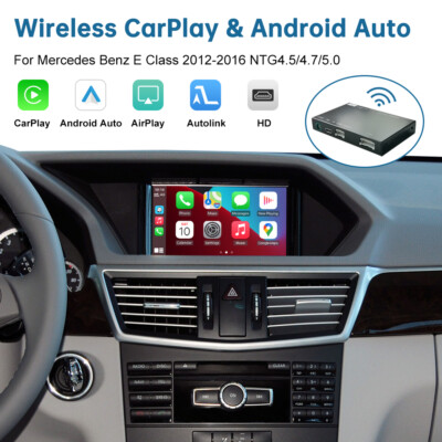 Wireless CarPlay Android Auto Module For Mercedes Benz E350 E250 W212 ...