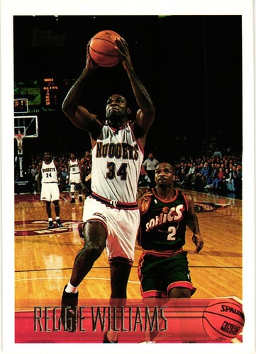 1996-97 Topps #59 Reggie Williams Denver Nuggets Basketball Card | eBay