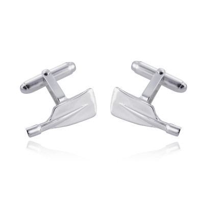 Rowing Oar Cufflinks - 925 Sterling Silver - Men Man Formal Cuff Links ...