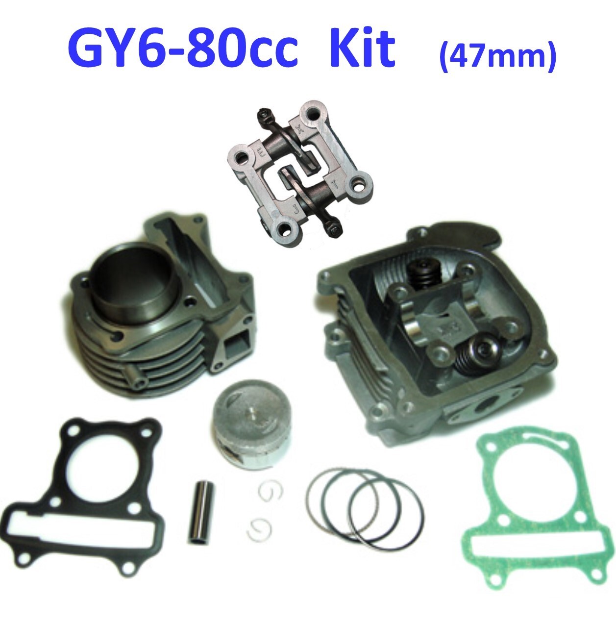Ice Bear MINI MAX 50 & PMZ50-M1 10", 80cc Speed Kit Cyl-Piston-Head ...