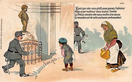 Belgique - BRUXELLES - Manneken-Pis - Lait frais - Ed. Marco Marcovici ...