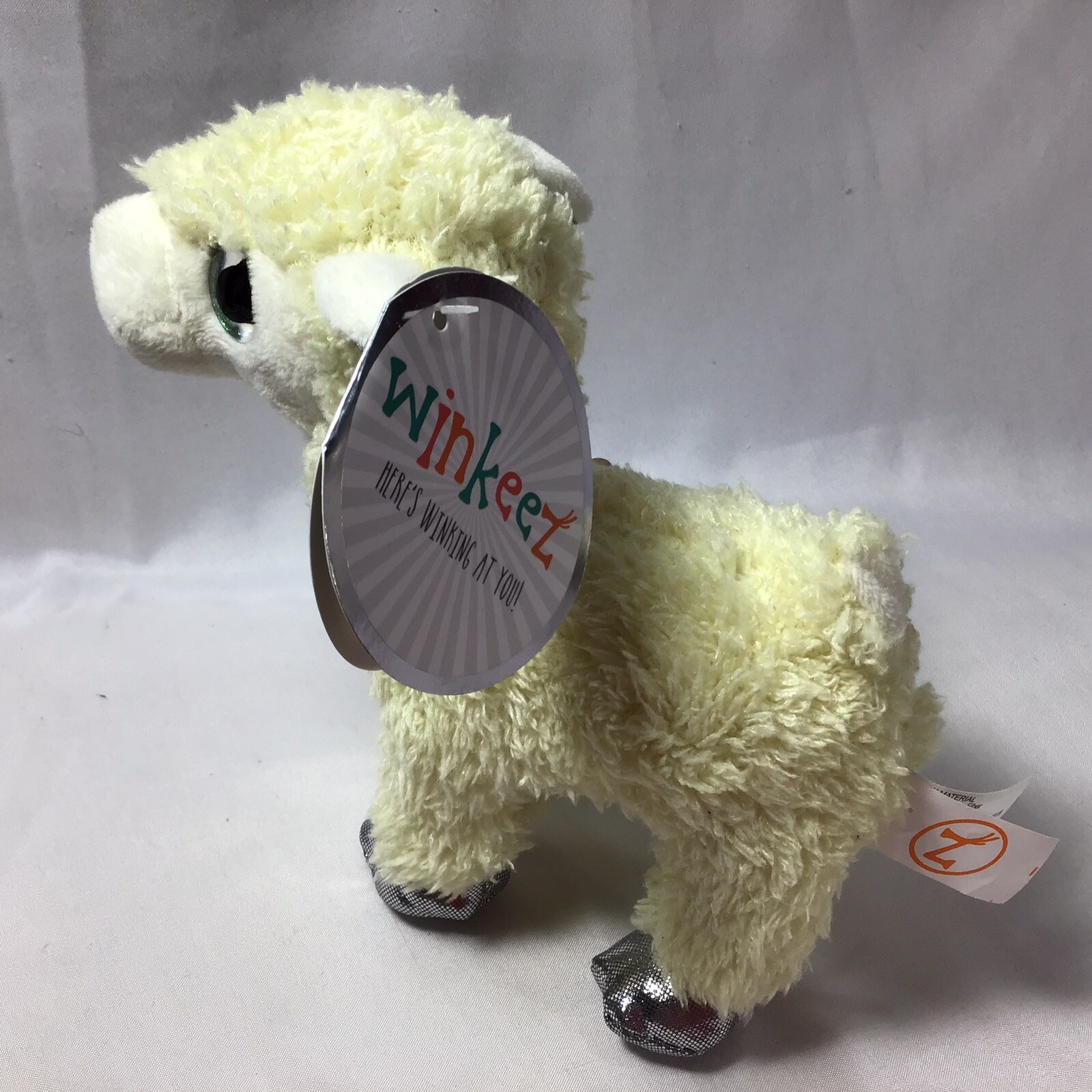 Alpaca Small 7" Plush ALLIE Winkeez Tag 2019 | eBay
