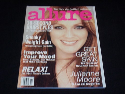 2007 FEBRUARY ALLURE MAGAZINE - JULIANNE MOORE - FRONT COVER - L 3825 ...