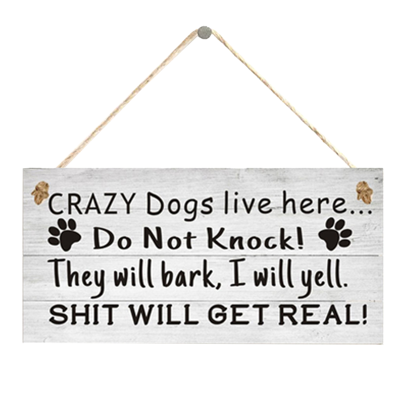 Plaques Sign Eco-friendly Funny Rectangle Pet Sign Decor Durable | eBay