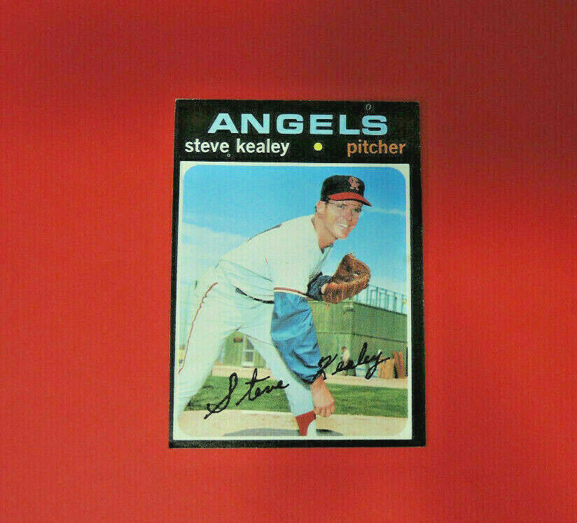 Steve Kealey 1971 California Angels Topps Baseball Card # 43 Exc/Near ...