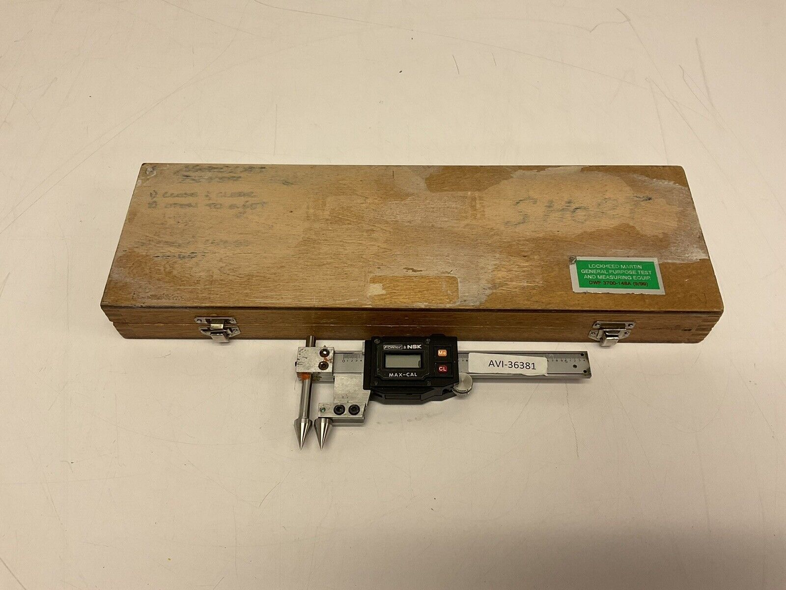Modified Fowler NSK Cone Point Micrometer 54-200-382 0-2.5” for sale ...