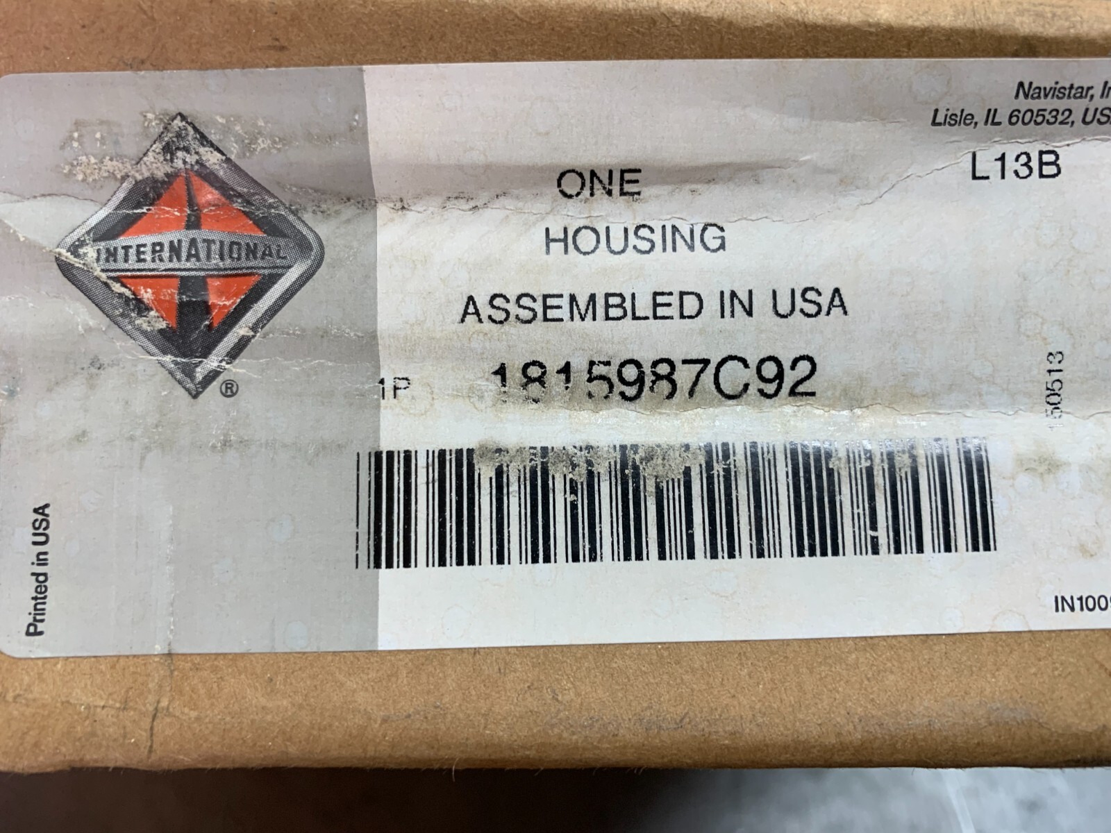 Genuine+International+1815987C92+Oil+Pump+Housing+w%2F+Seal+95-03+T444E ...