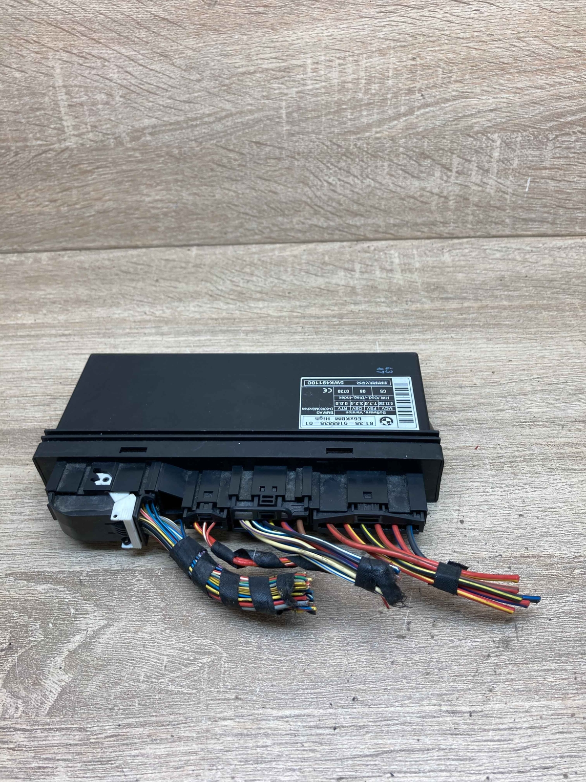 9168835 E6xKBM BMW 5 Series E60 E61 Comfort Control Unit Module ...