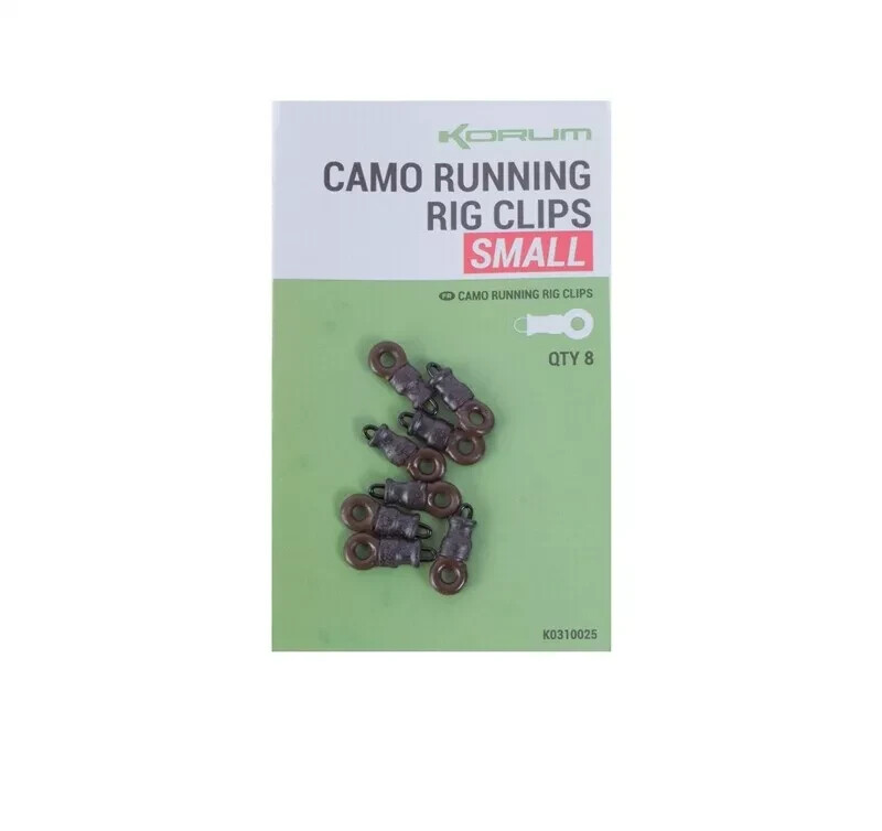 Korum Camo Running Rig Clips - Ideal Barbel Bream Fishing Quick Change ...