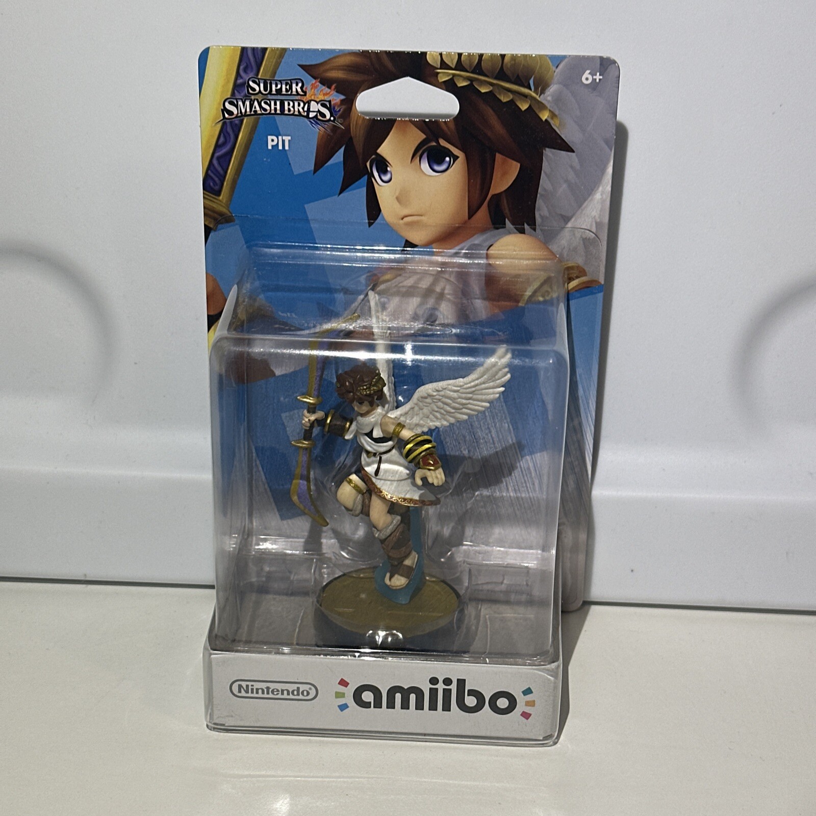 Nintendo Amiibo Pit Figure Super Smash Bros Wii U (kid Icarus) US ...