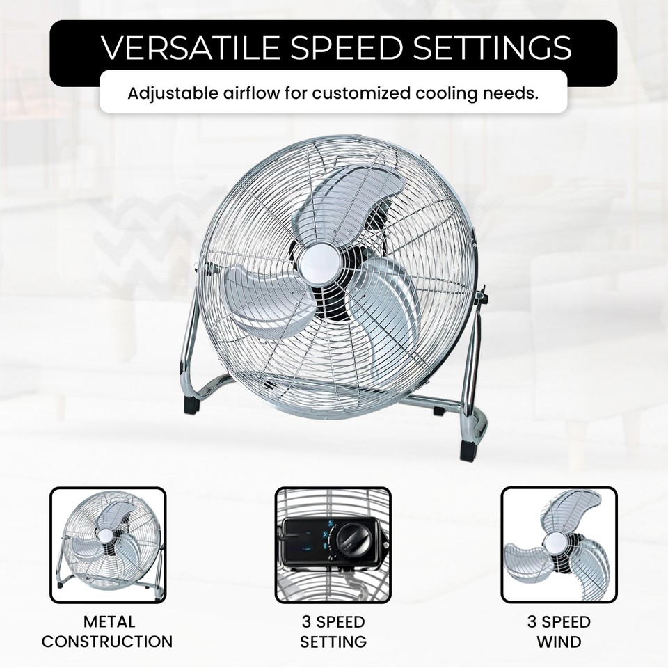 18 Floor Standing Air Circulator Fan, High Velocity Free Standing Fan ...