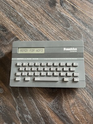 Vintage Franklin Computer Spelling Ace Model SA-98 Tested, 1988, | eBay