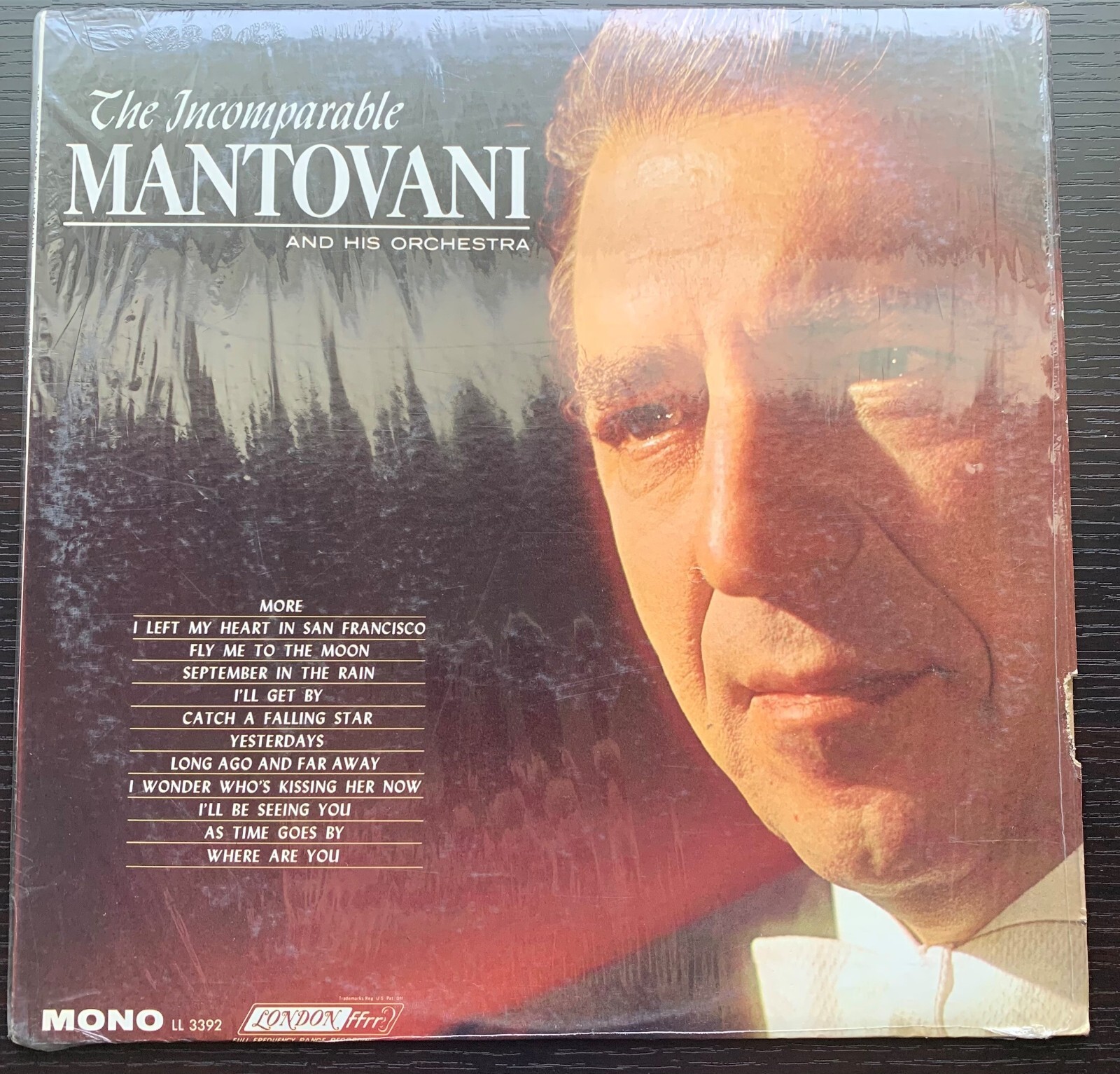 THE INCOMPARABLE MANTOVANI&HIS ORCHESTRA-LONDON LL 3392-MONO 33 1/3rpm ...