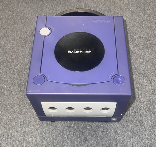 Nintendo GameCube Indigo Purple DOL-001 Video Game Console With ...