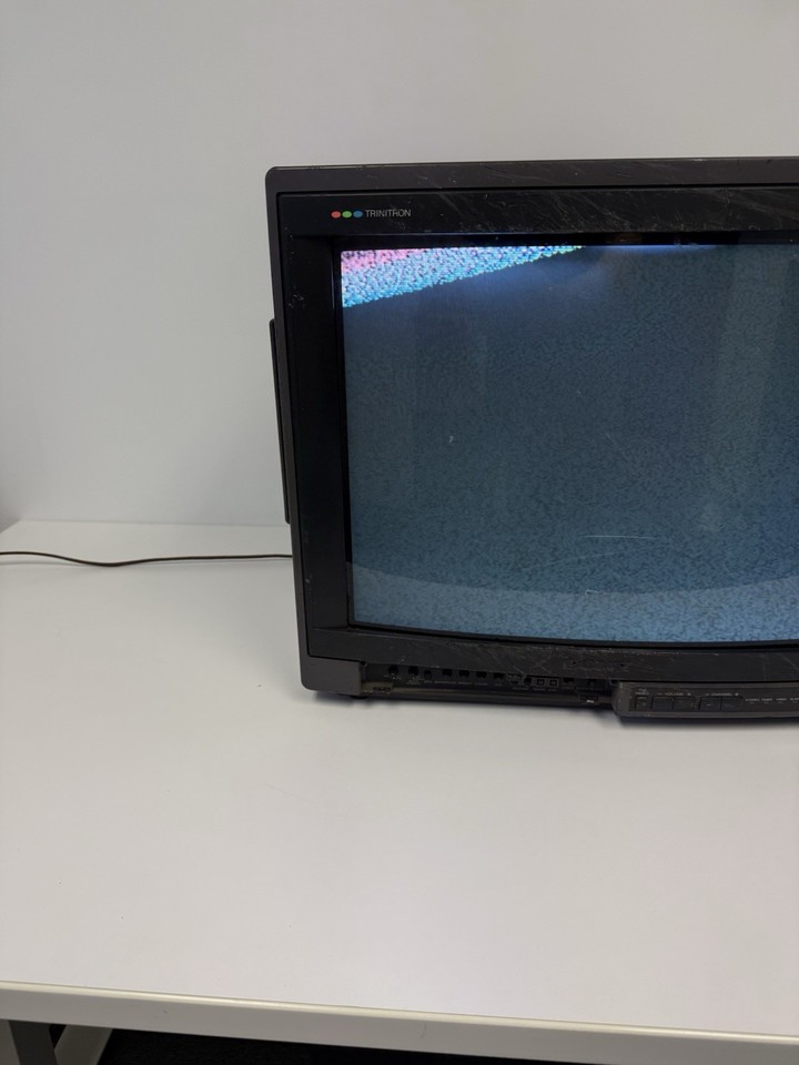 Vintage Sony Trinitron KV-2080R 20" Color CRT TV No Remote TESTED | eBay