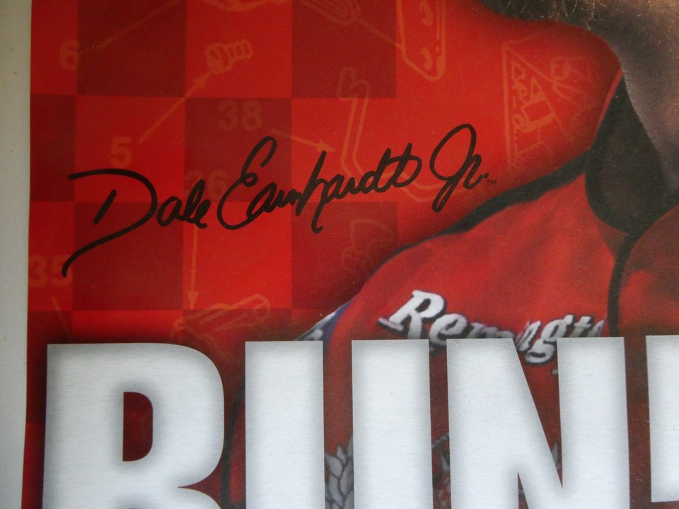 Dale Earnhardt Jr. Bud Racing "Bud in the Red" 20 X 19 Poster Vintage ...