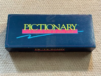 Vintage 1993 Pictionary Board Game Complete The Classic Game of Quick ...