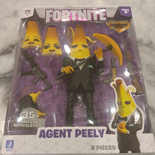 Fortnite Legendary Series AGENT PEELY Action Figure NIB TUXEDO vaulted ...