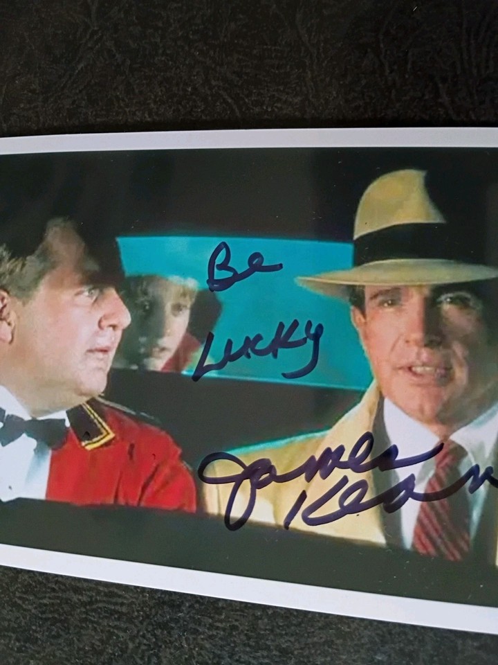 JAMES KEANE As PAT PATTON 2 Hand Signed Autograph 4X6 Photo S -ACTOR ...