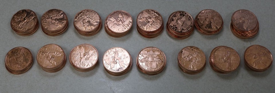 1 oz .999 Pure Copper Round The Jersey Devil, Cryptid Creatures Free ...